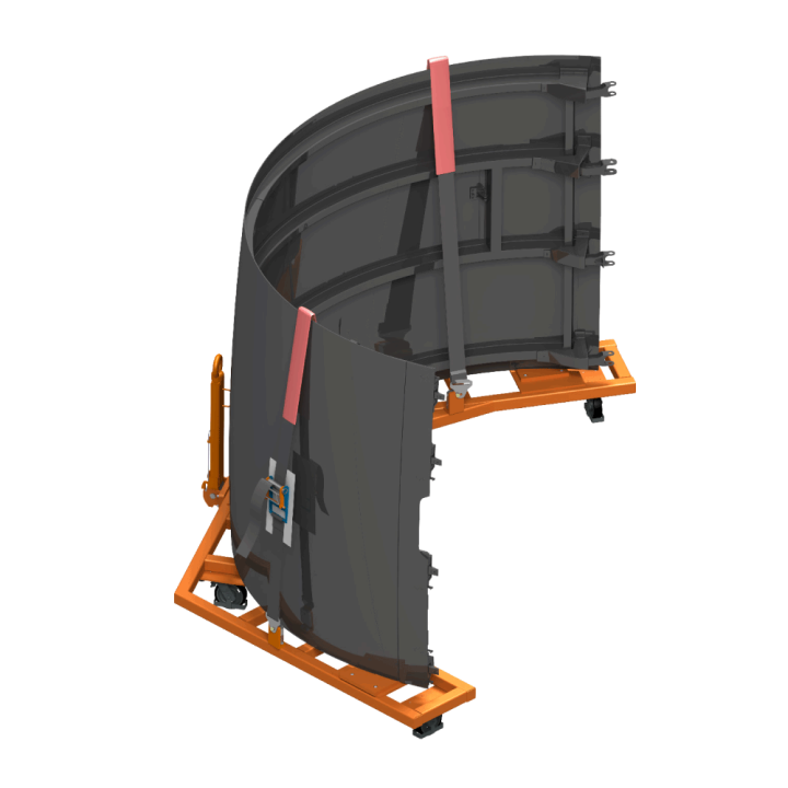 Fan Cowl Dolly – Nacelle Tooling by Dedienne Aerospace