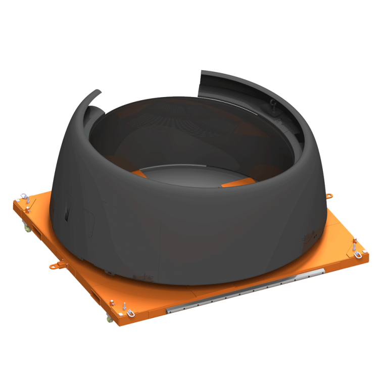 Inlet Cowl Transportation Pallet – Nacelle Tooling by Dedienne Aerospace