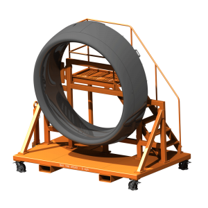 Inlet Cowl Dolly – Nacelle Tooling by Dedienne Aerospace