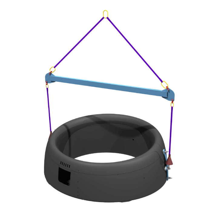 Inlet Cowl Sling – Nacelle Tooling by Dedienne Aerospace