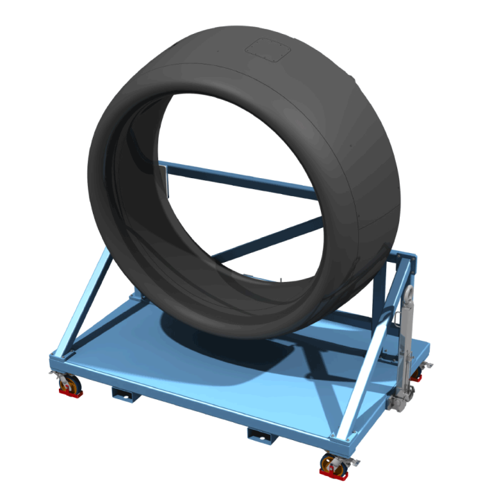 Inlet Cowl Dolly – Nacelle Tooling by Dedienne Aerospace