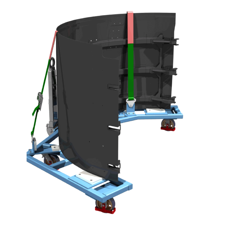 Fan Cowl Dolly – Nacelle Tooling by Dedienne Aerospace