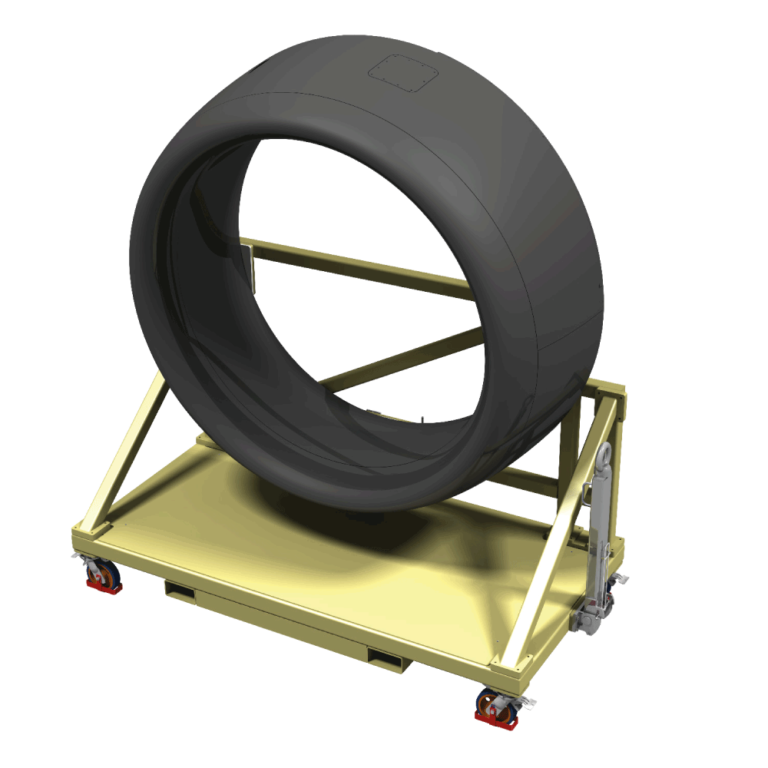 Inlet Cowl Dolly – Nacelle Tooling by Dedienne Aerospace