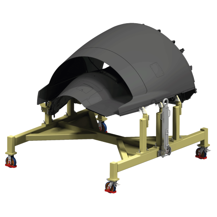 Towable Dolly For LH & RH TR – Nacelle Tooling by Dedienne Aerospace